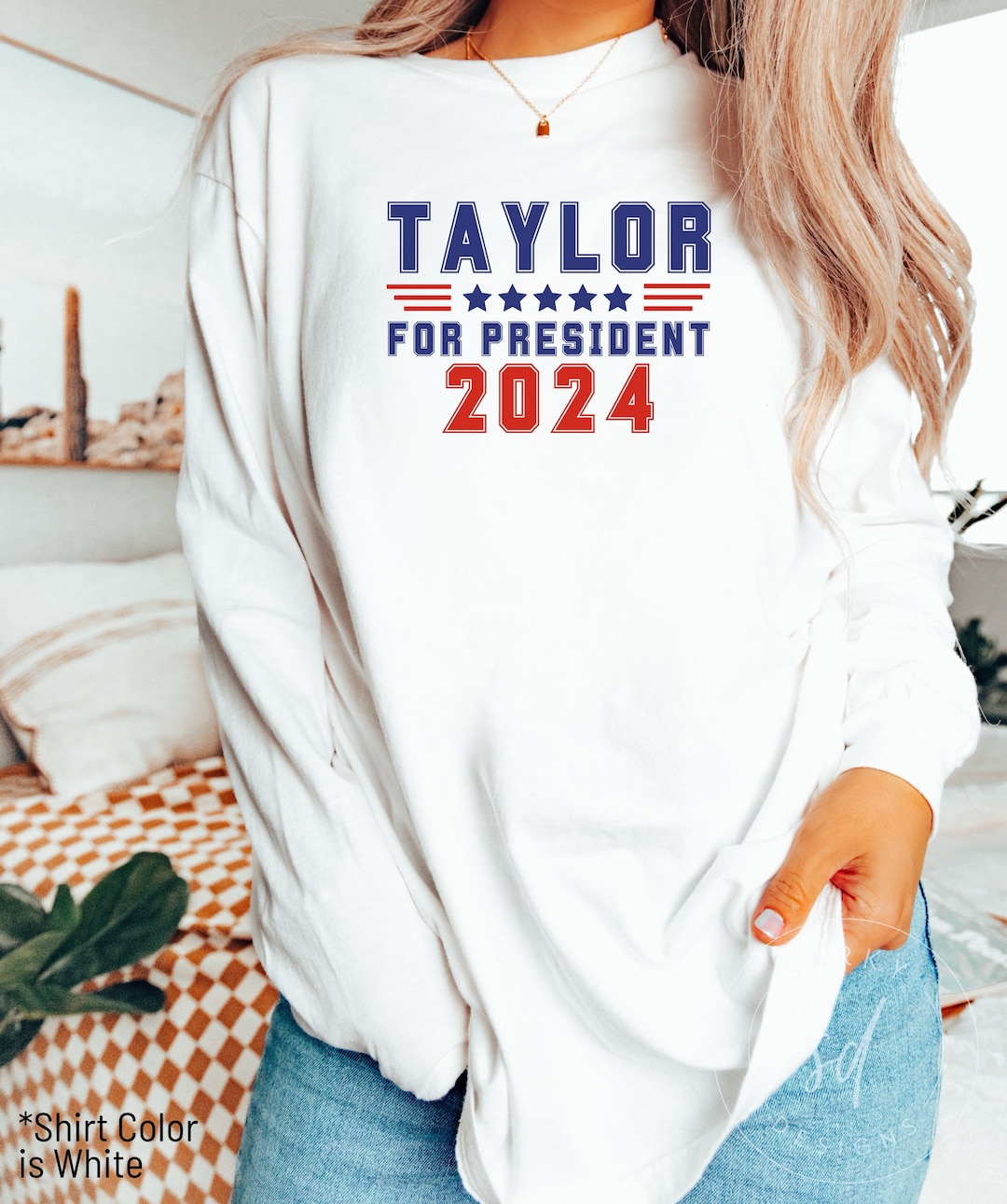 Taylor Swift Eras Tour for President 2024 Shirt Adult Comfort Colors ...
