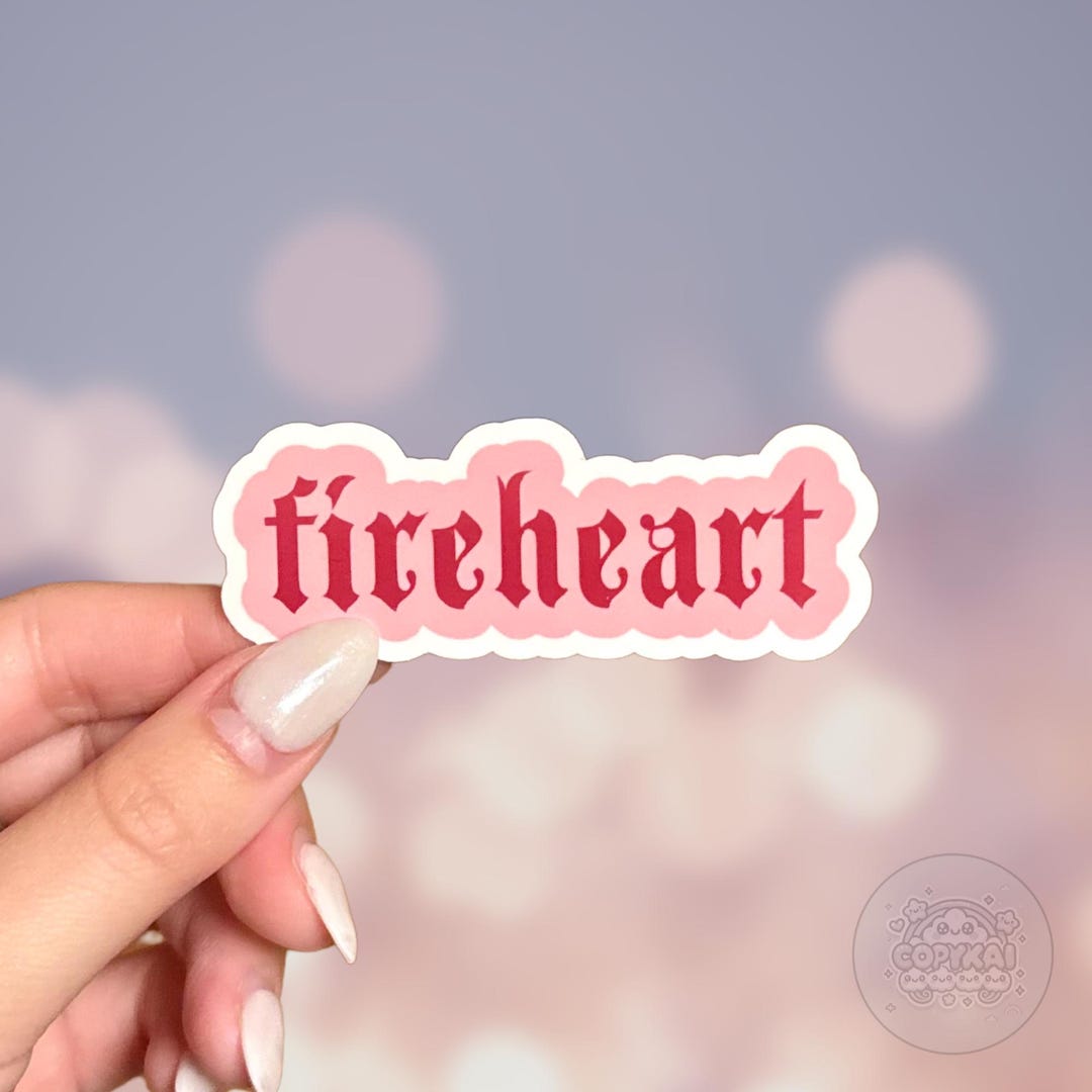 Aelin Fireheart Sticker, Throne of Glass, SJM, Celaena Sardothien ...