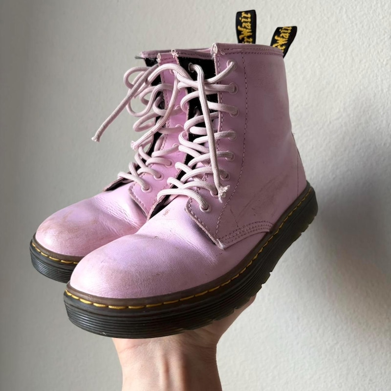 Pink Dr Martens Shoes - Etsy