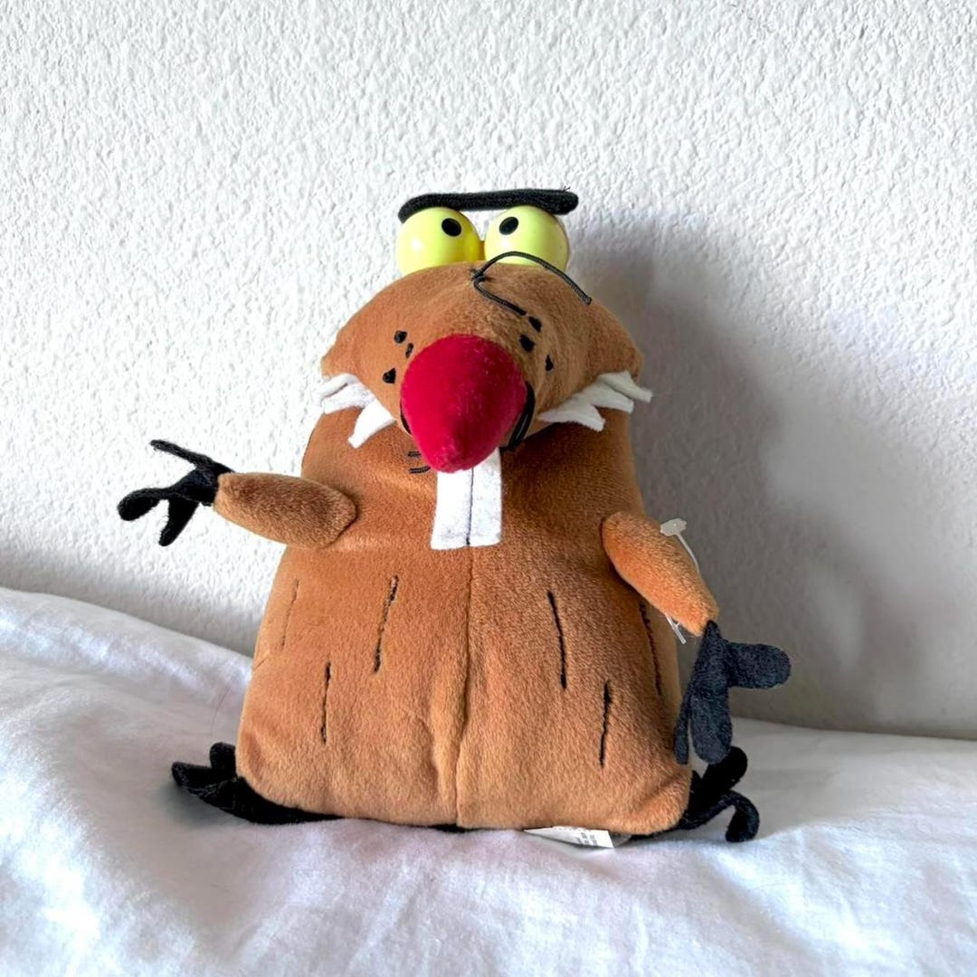 2001 Vintage Angry Beavers Nickelodeon Stuffed Animal Plush Toy - Etsy
