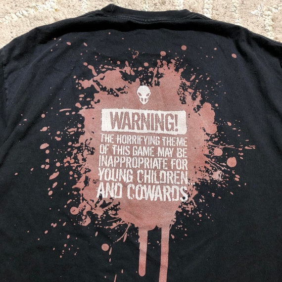 SplatterHouse Vintage Horror Video Game Gamer Graphic… - Gem