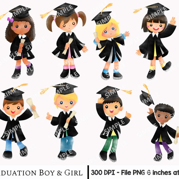 Graduation Scroll Clipart - Etsy
