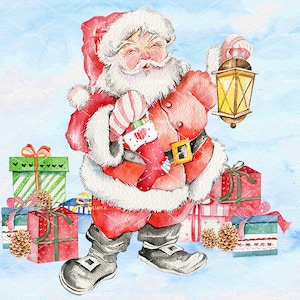 Santa Clipart Collection,christmas Clipart Collection,collection Santa ...