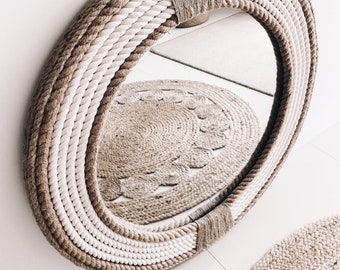 LARGE 80cm 31.4inch Hampton Nautical Coastal Round Rope | Etsy