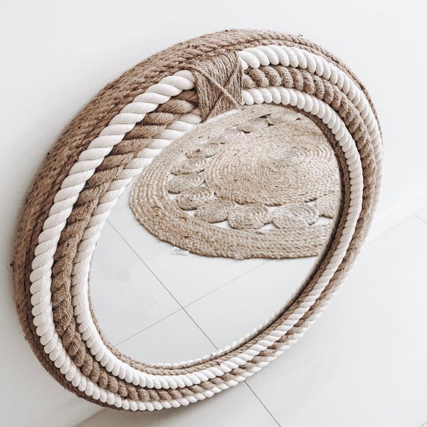 Rope Mirror - Etsy
