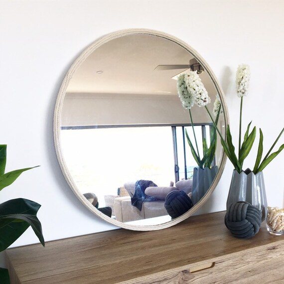 LARGE 80cm 31.4inch Hampton Nautical Themed Round Rope | Etsy