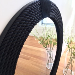 LARGE 80cm | 31.4inch BLACK ••• DELUXE ••• Nautical Hampton Elegant ...