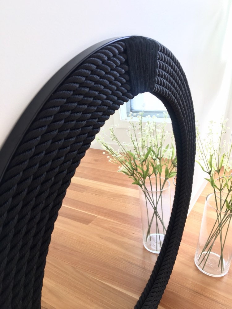 LARGE 80cm | 31.4inch BLACK ••• DELUXE ••• Nautical Hampton Elegant ...