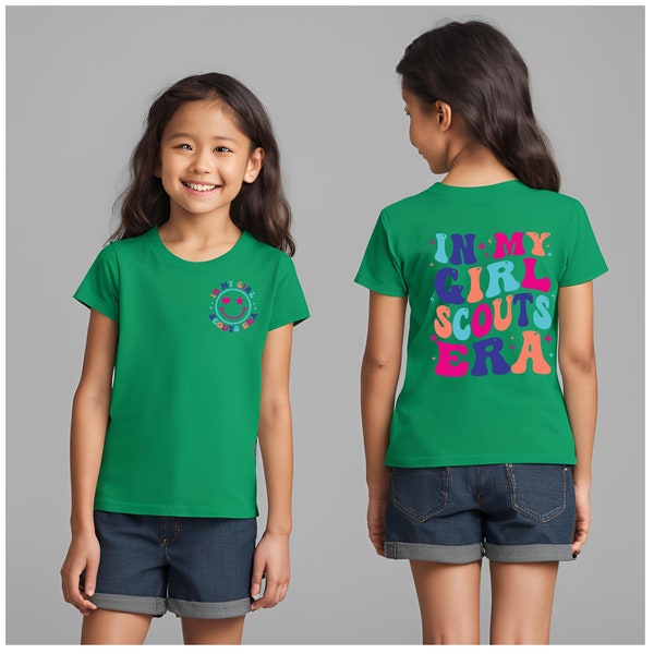 Junior Girl Scout Tee Shirt - Etsy
