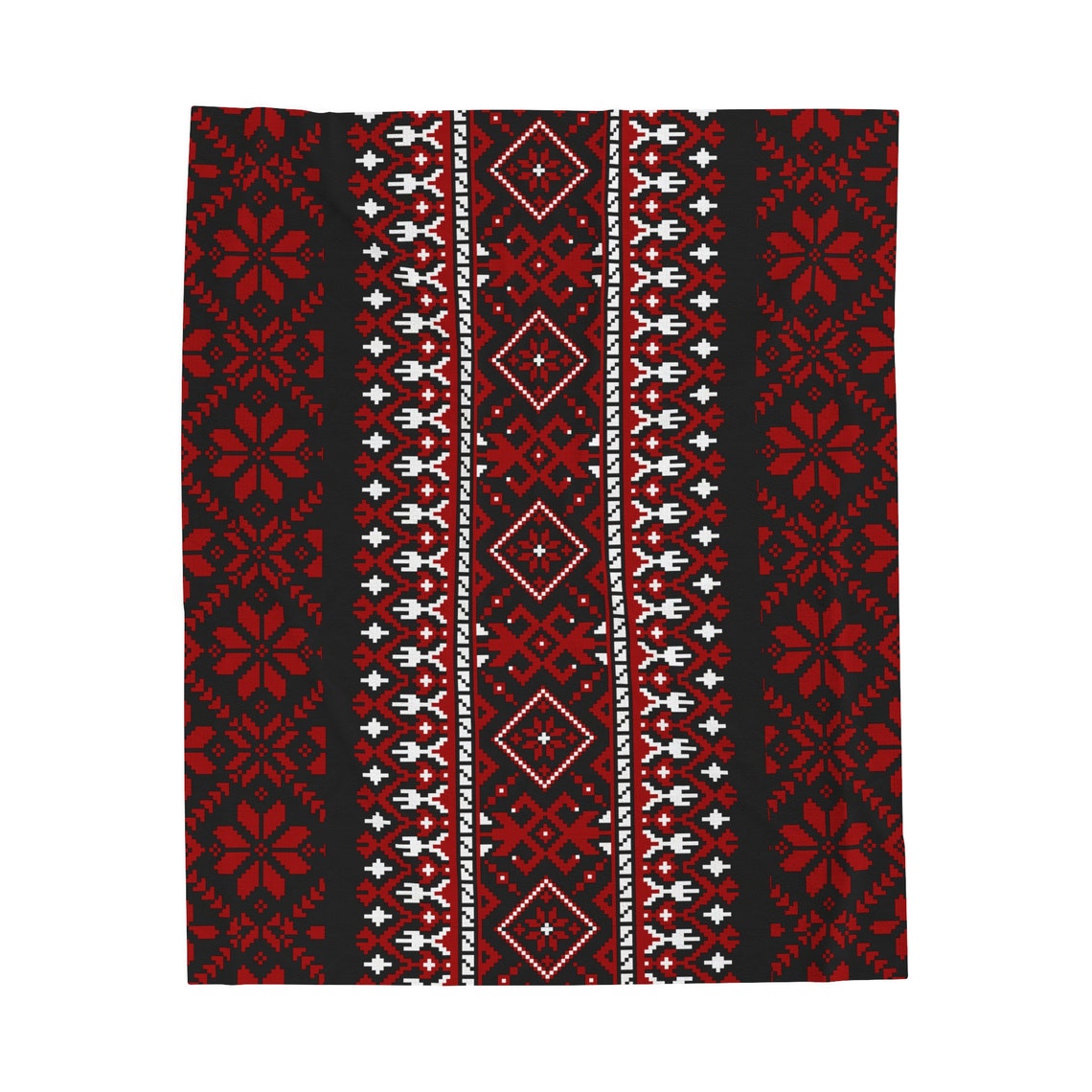 Palestine Tatreez Velveteen Plush Blanket - Etsy