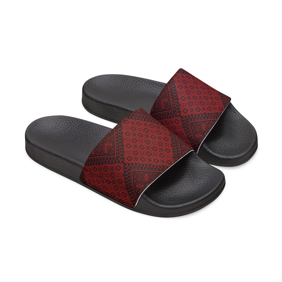 Palestine Tatreez Removable-strap Sandals - Etsy