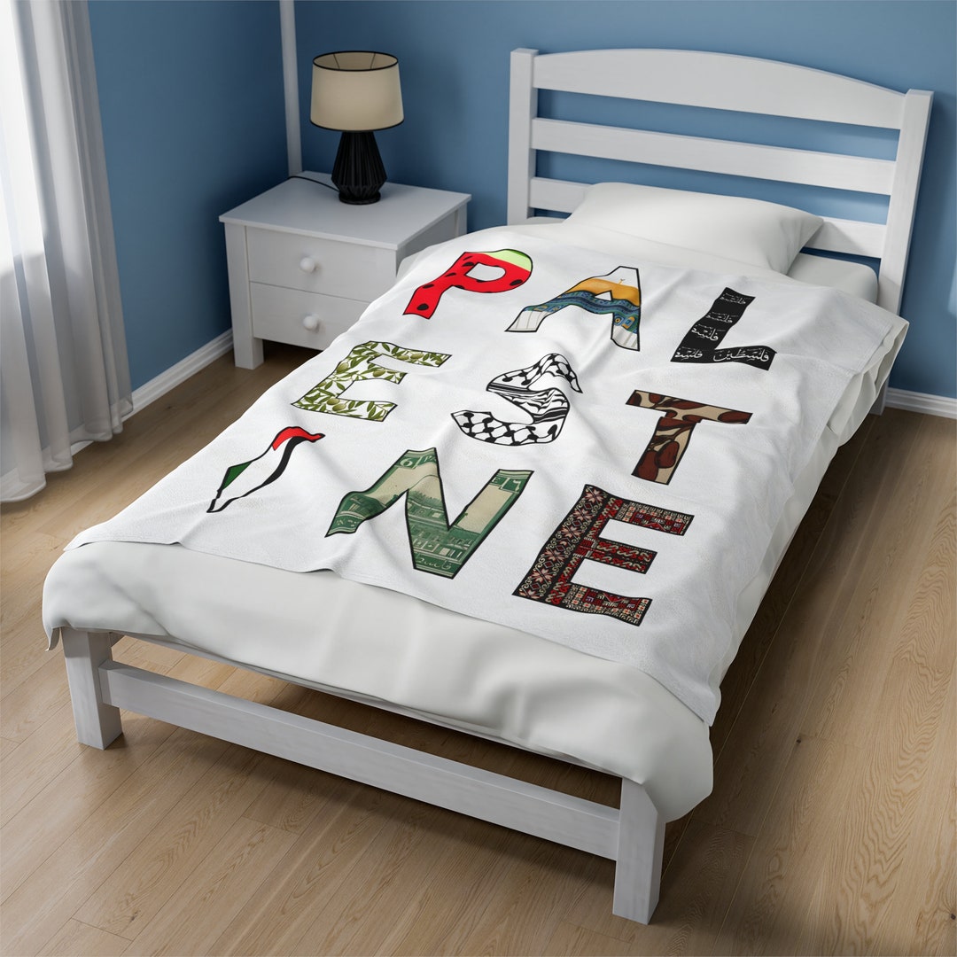 PALESTINE Plush Blanket - Etsy