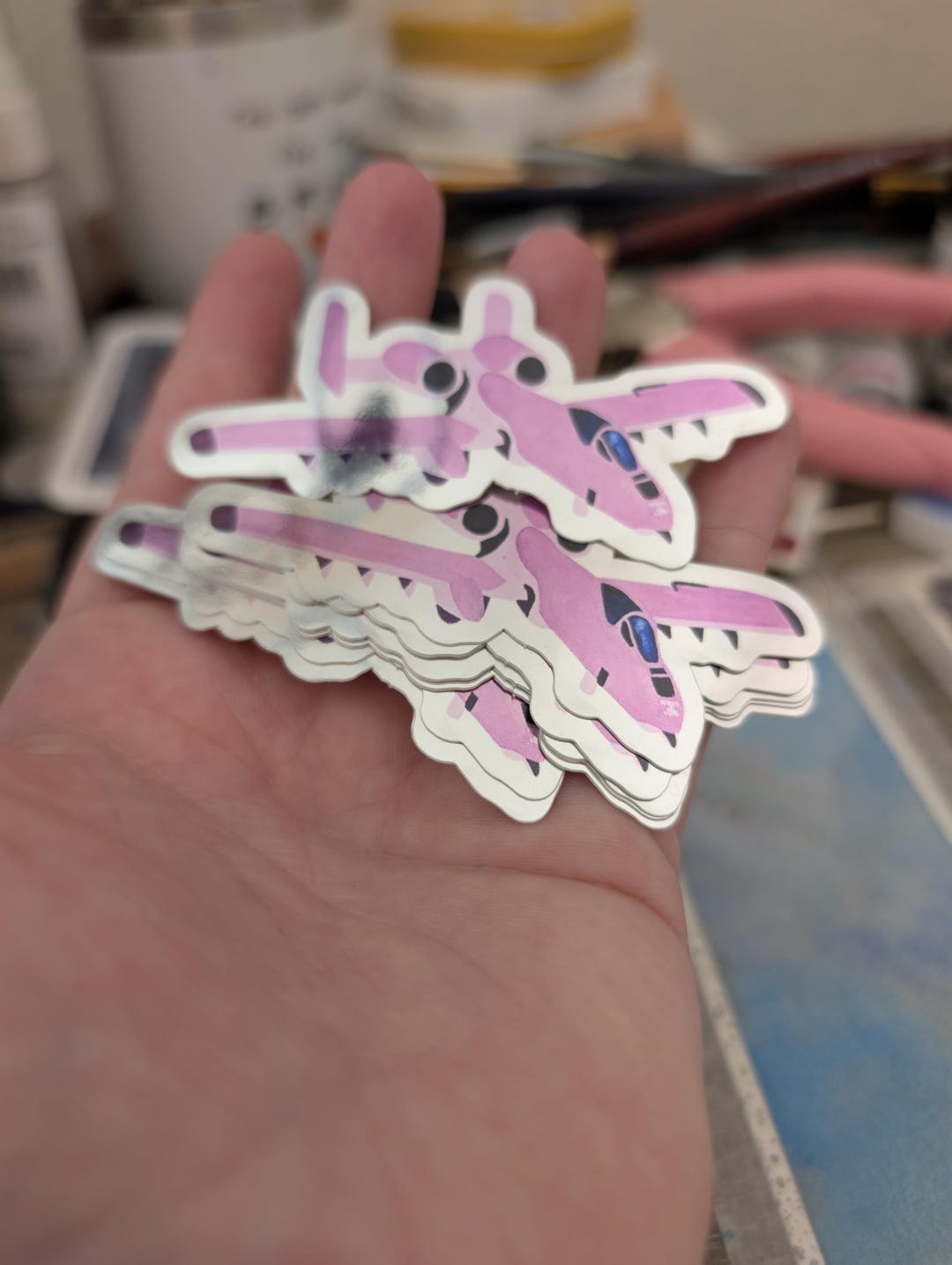 Pink A-10 Warthog Sticker (die-cut) - Etsy