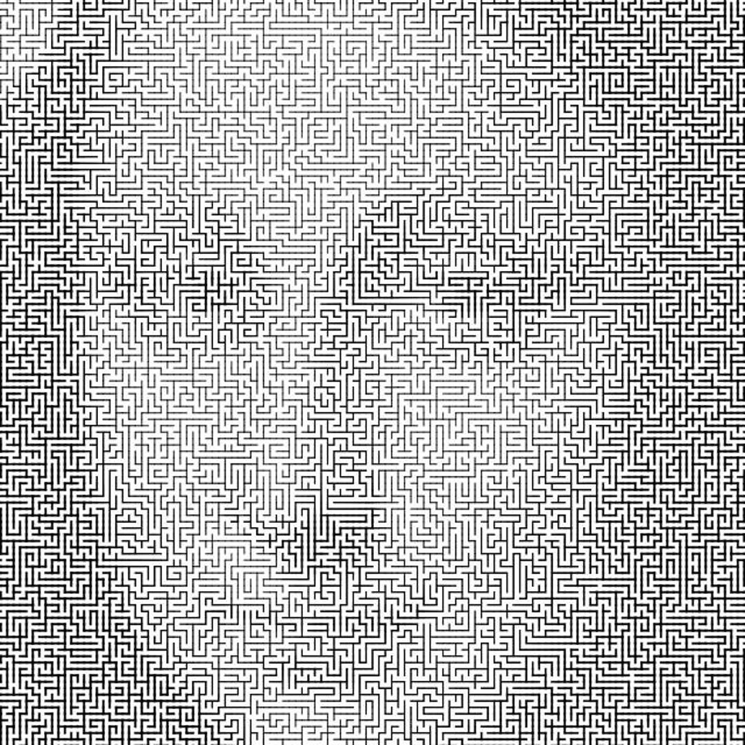 Photo Maze Custom Design Use Your Photo to Create a MAZE - Etsy