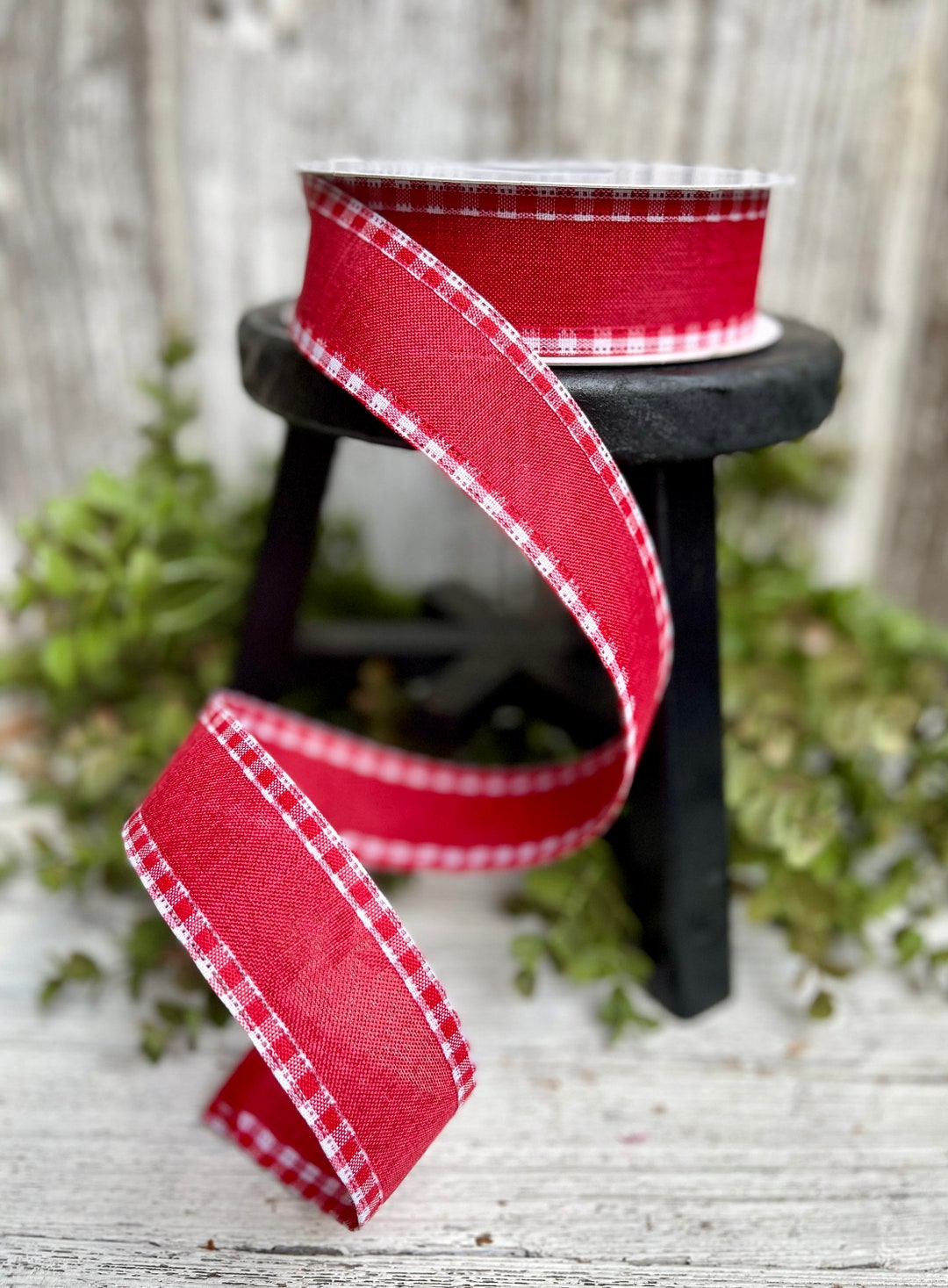 Valentine Ribbon, Designer Ribbon, 1-1/2 Ribbon, Wired Ribbon, Spring ...