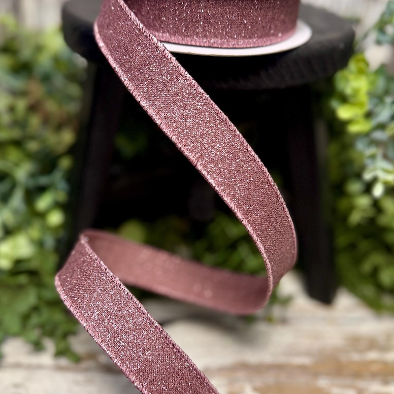 Glitter Thin Ribbons - Etsy