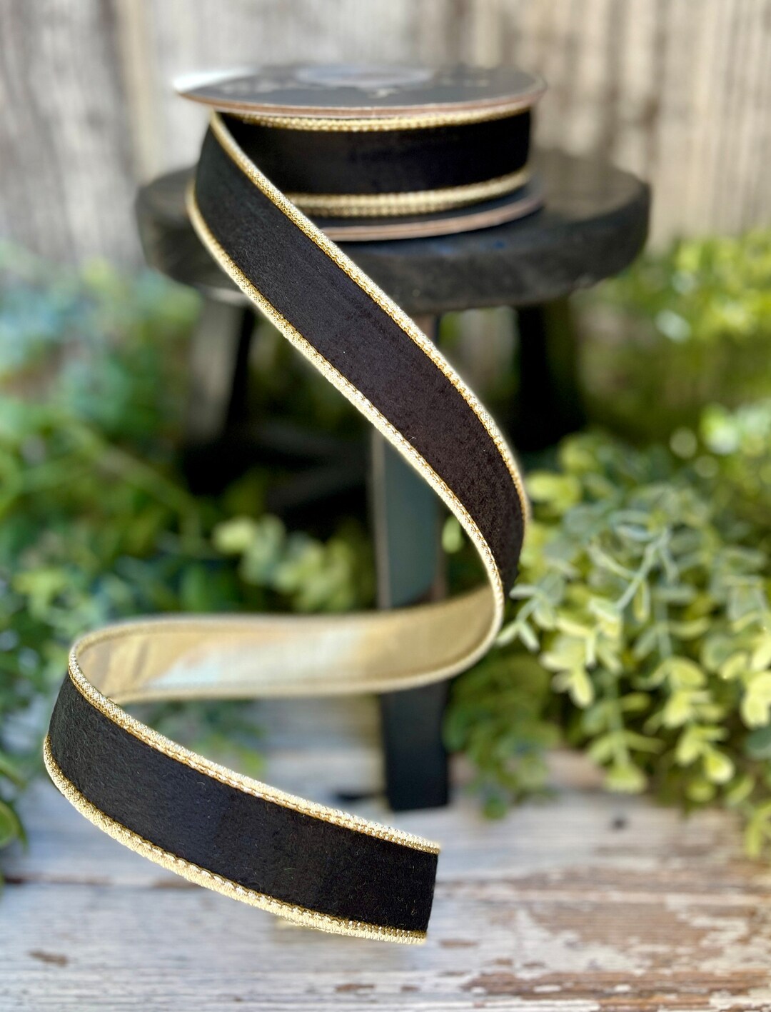 Ribbon, Narrow Ribbon, 1" Ribbon, Christmas Ribbon, Wired Ribbon ...