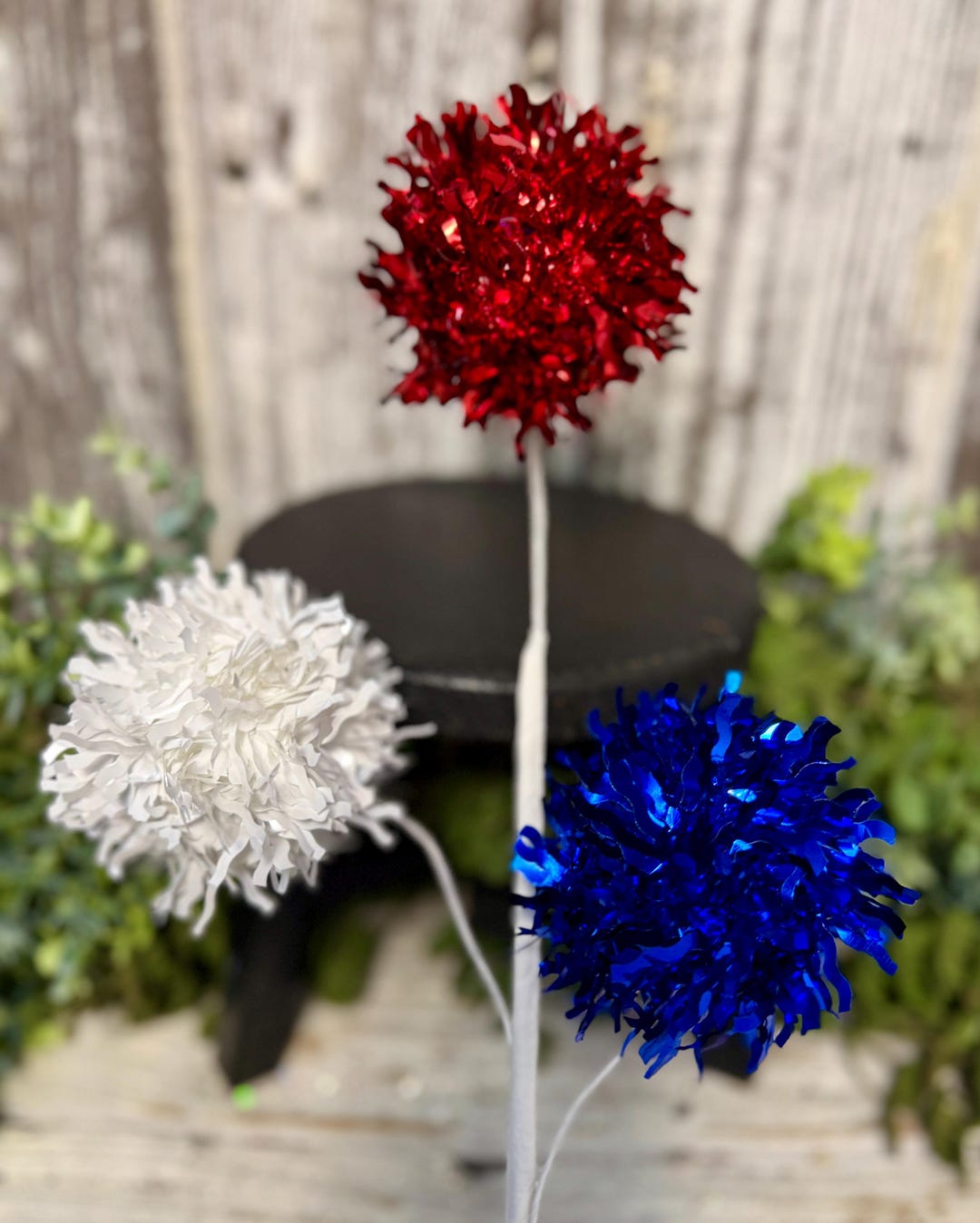 Floral for Fourth of July, Patriotic Florals for Arrangements, Wreath ...