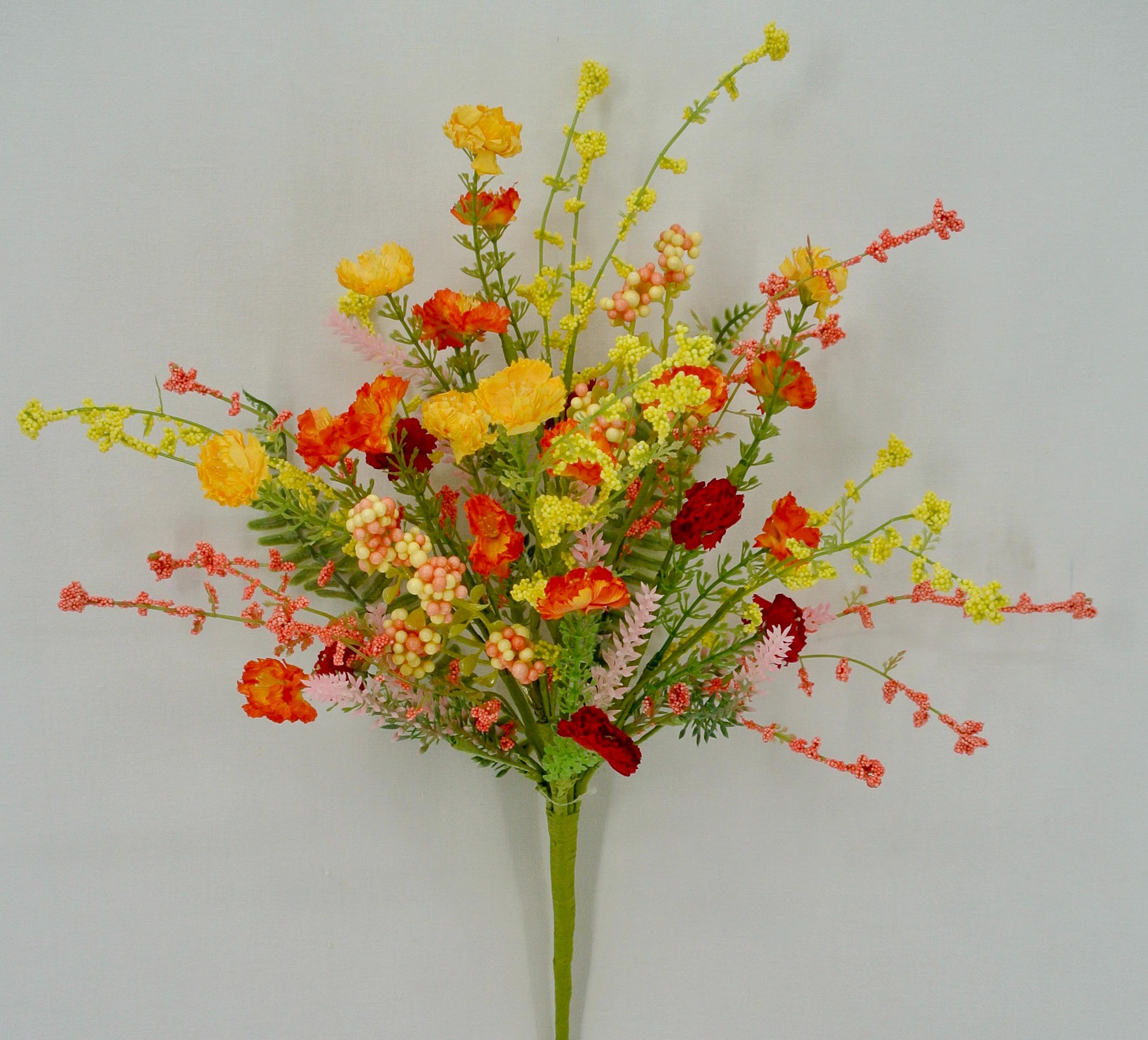 Floral Berry Spray, Greenery Filler for Spring, Wreath Filler Floral ...