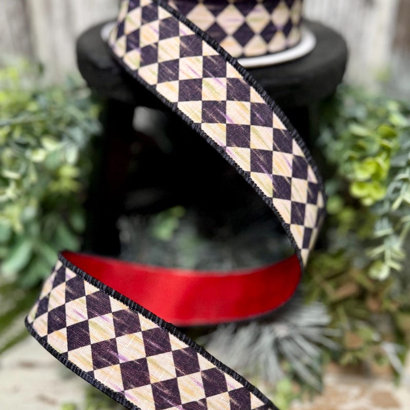 Harlequin Fused Ribbons - Etsy