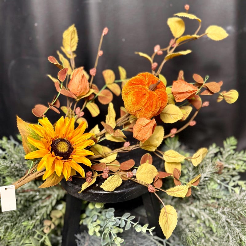 Wildflower Fall Bush - Etsy