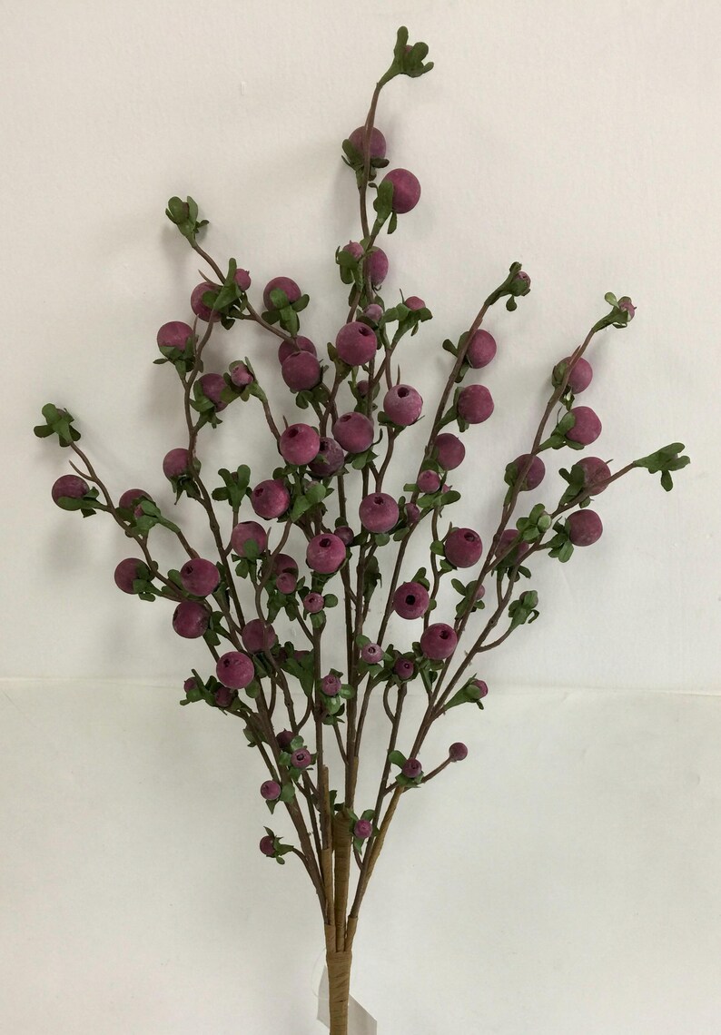Wild Berry Spray, Wild Berry Filler for Wreaths, Wreath Filler Floral ...