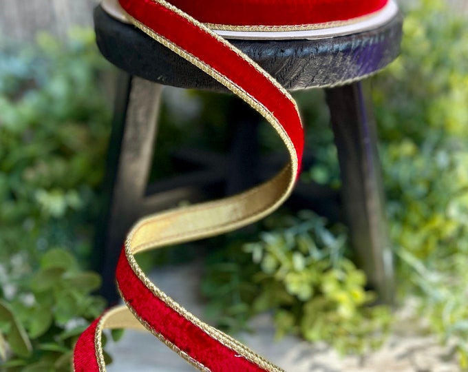Flashy Velvet Ribbon, Ribbon for Wreaths, Designer Ribbon, 3/4" Ribbon ...