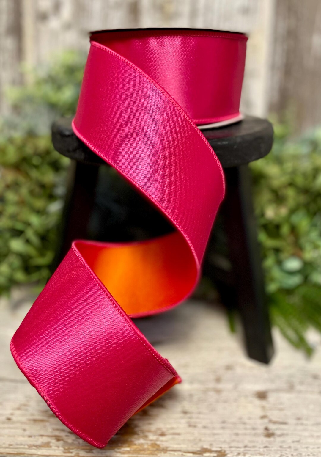 Spring Ribbon, Designer Ribbon, 2.5", Satin Ribbon, Farrisilk Ribbon ...