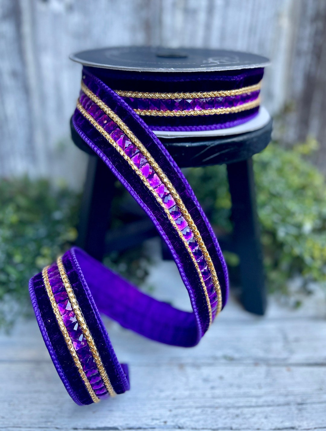 Ribbon, Ribbon for Wreaths, Designer Ribbon, 1-1/2” Ribbon, Farrisilk ...