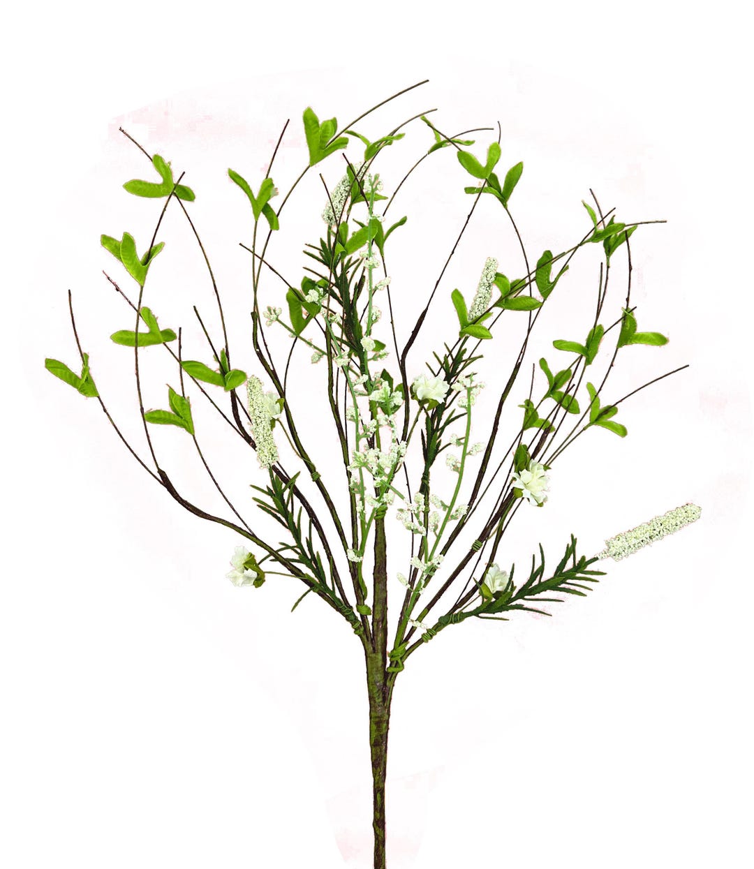 Leaves Twig Filler Pick, Greenery Filler for Spring, Wreath Filler ...
