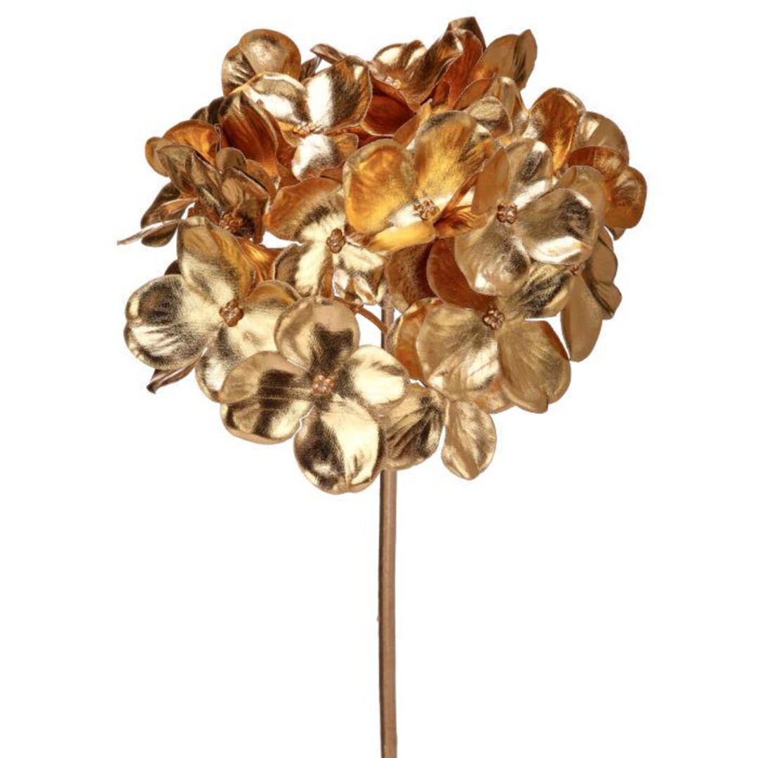 Gold Hydrangea Stem, Floral for Fall, Wreath Floral, Floral Greenery ...