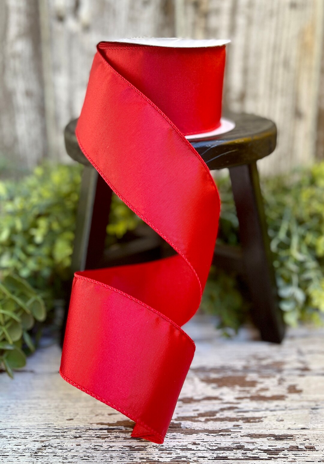 Ribbon, Ribbon for Wreaths, Designer Ribbon, 2.5 Ribbon, Christmas ...