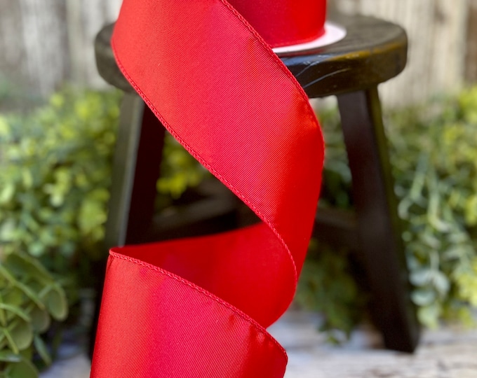Ribbon, Ribbon for Wreaths, Designer Ribbon, 2.5" Ribbon, Christmas ...