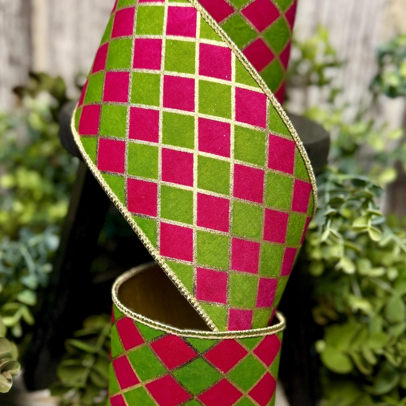 Harlequin Ribbon - Etsy