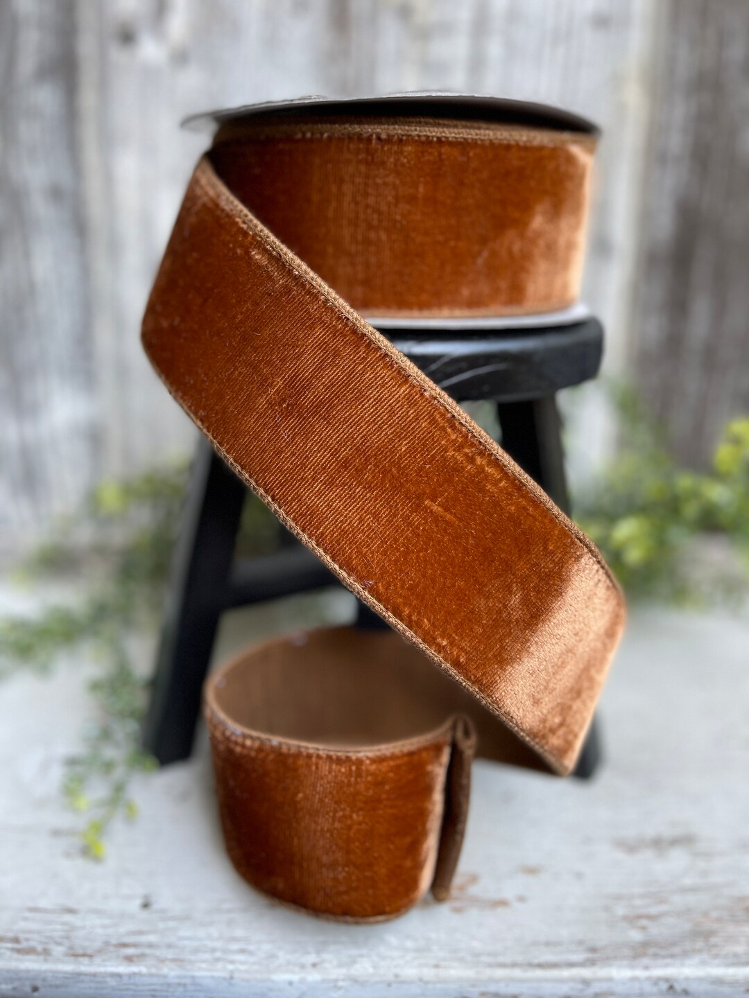 Ribbon, Ribbon for Wreaths, Designer Ribbon, 2.5" Ribbon, Velvet Ribbon ...