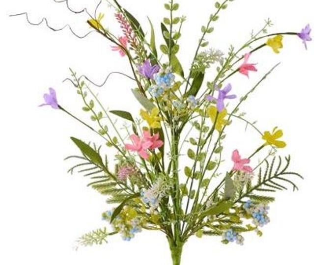 Flower Foliage Spray, Wispy Filler for Easter or Spring, Wreath Filler ...