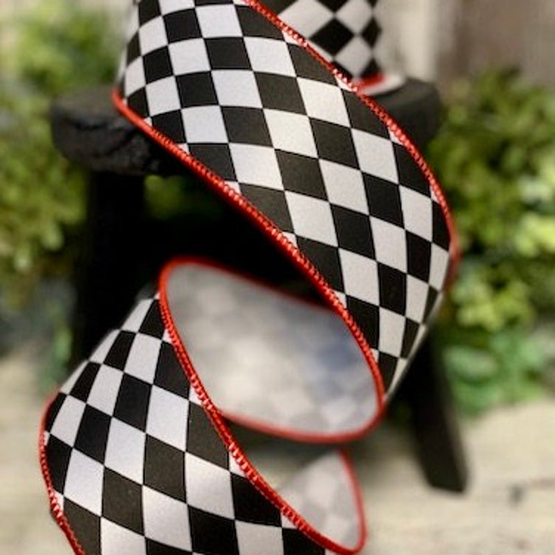 Harlequin Ribbon - Etsy