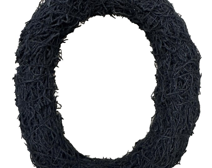 Black Moss Base, Black Oval Moss Wreath, Black Oval Wreath, Moss Oval ...