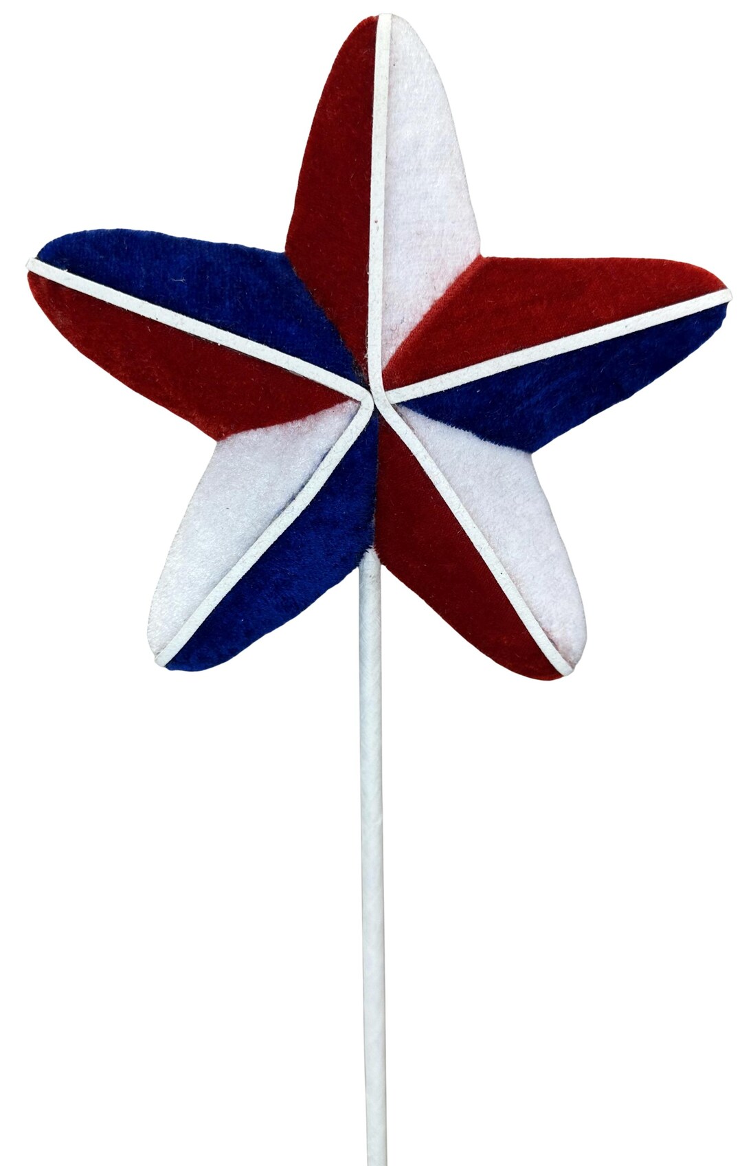 Star Stem for Fourth of July, Patriotic Star for Arrangements, Wreath ...