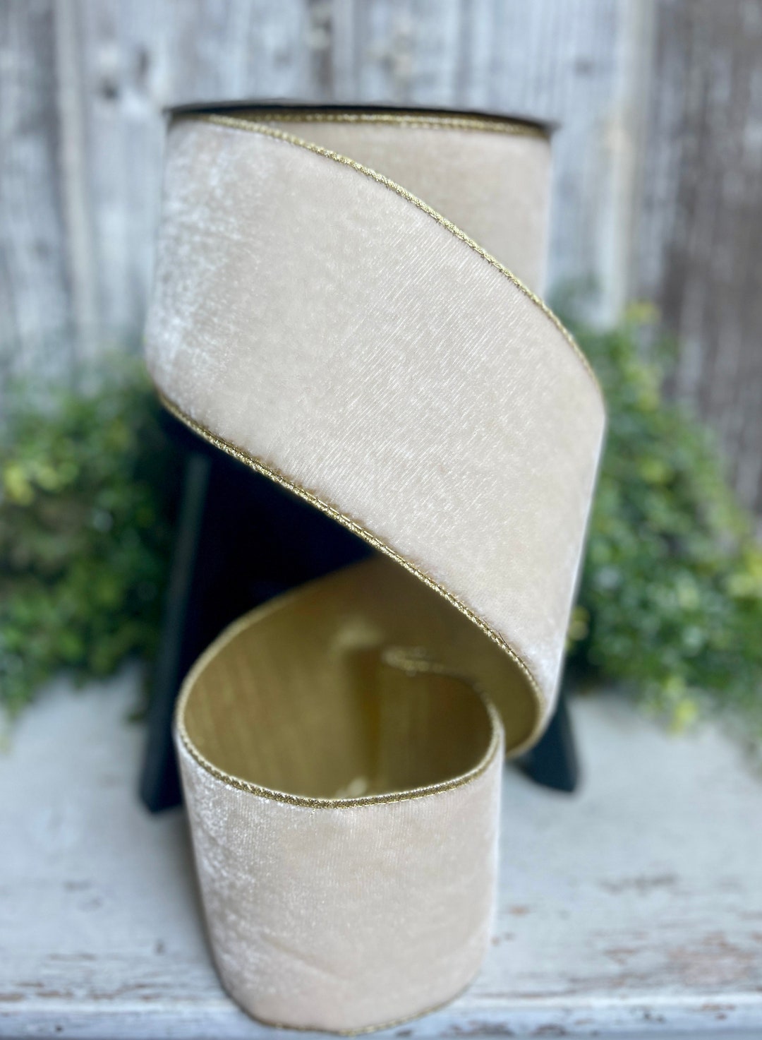 Ribbon, 10 YD ROLL, Ribbon for Wreaths, Farrisilk Ribbon, 4" Ribbon ...