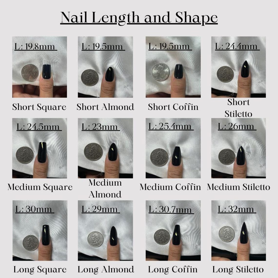 Blue Crystal Cat Eye Press on Nails + White Hexcore Nail Art With ...