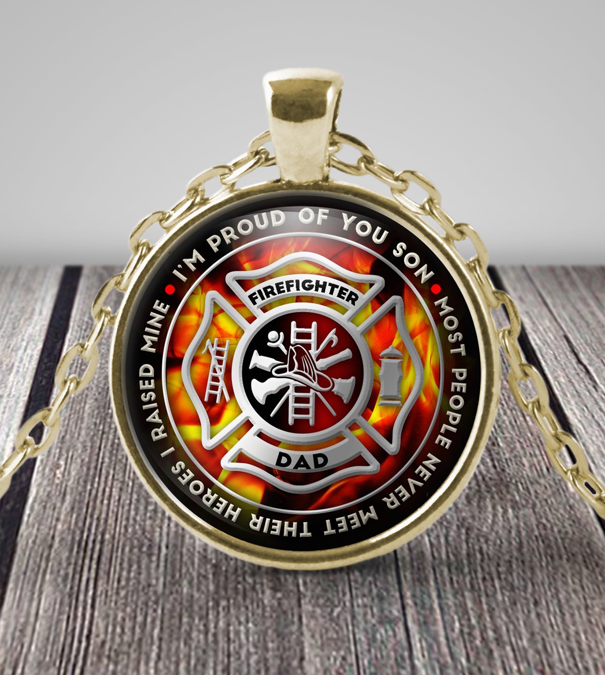 Perfect Firefighter Son Gifts Firefighter Dad Gifts - Etsy