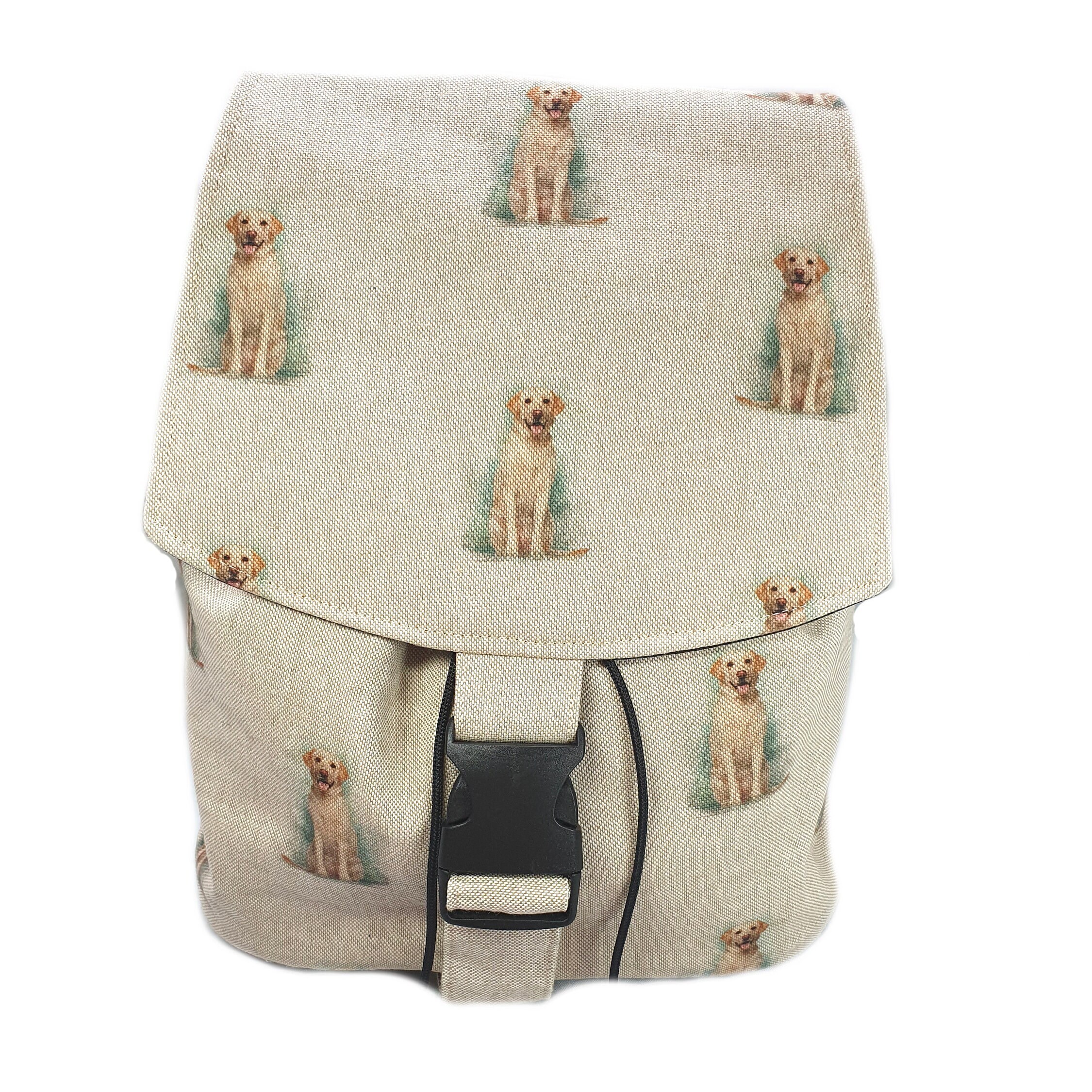 Dog Backpack Labrador Backpack Backpacks Drawstring Bag - Etsy UK