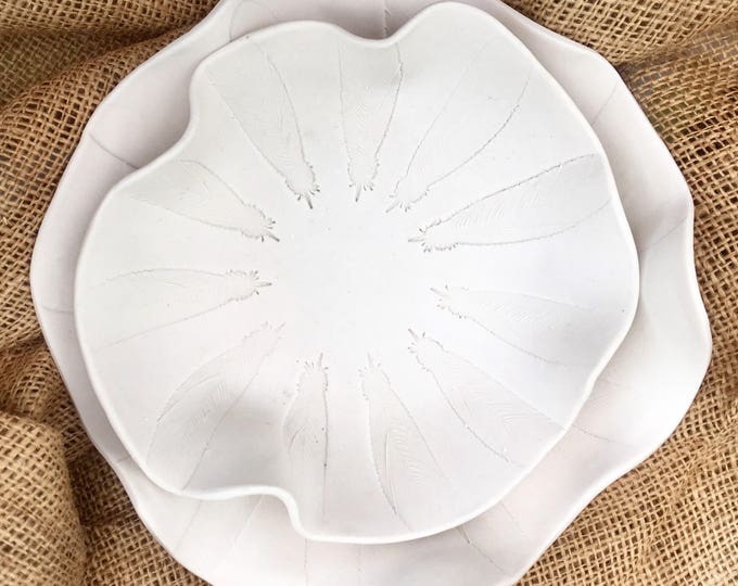 Feather Dish Ceramic - Etsy