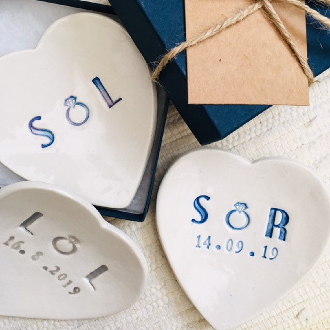 Personalised Ring Dish Ceramic - Etsy