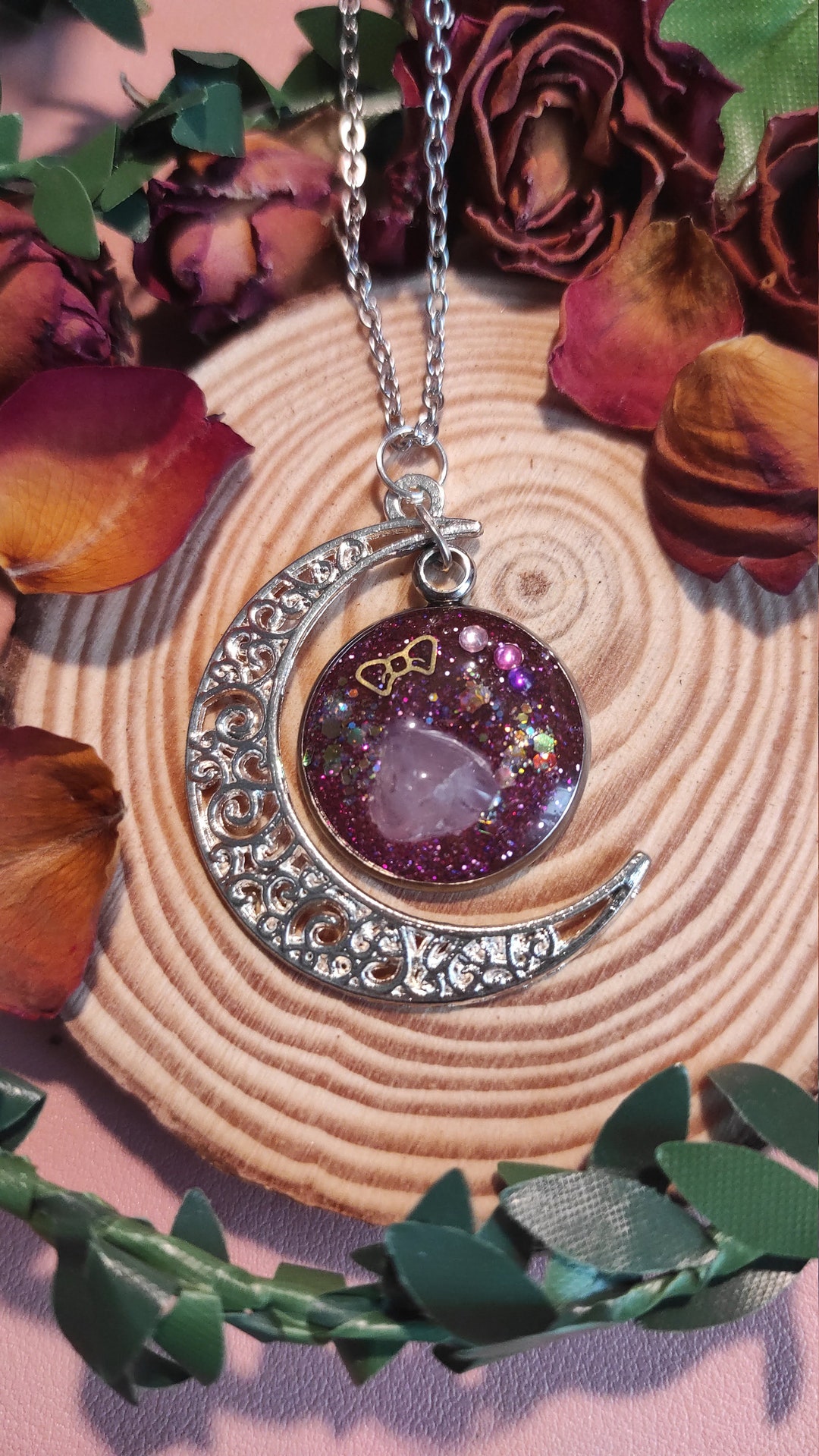 HERA Moon Necklace - Etsy