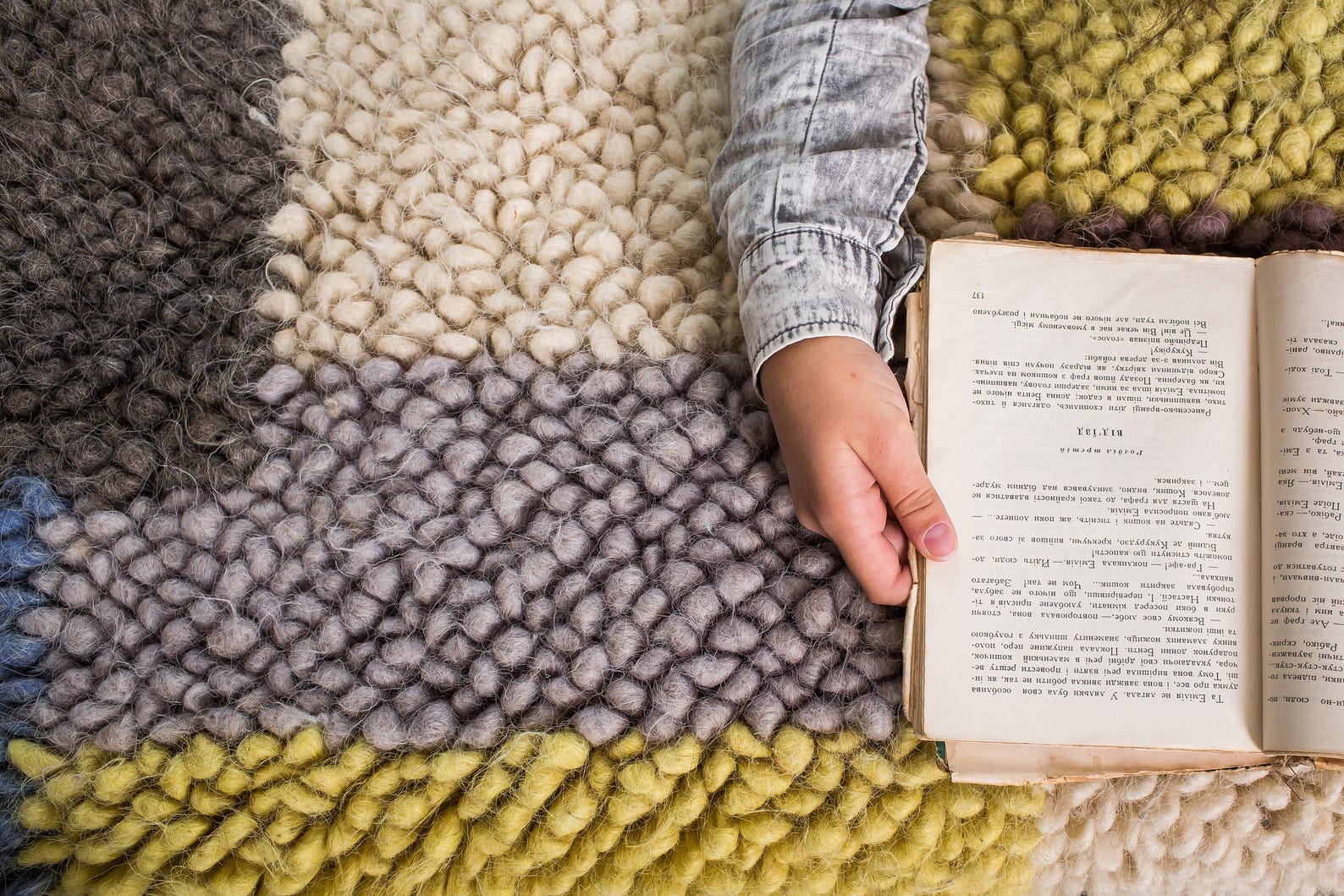 Rug So Thick Wool Rug Home Decor Woven Rug Home Living Wool | Etsy