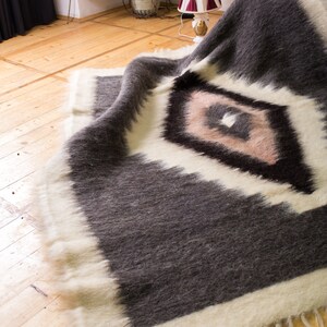 Rustic Wool Rug, Hand Woven Rug, Rug 4x6, Rug 5x7, Rug 6x9, Custom Size ...