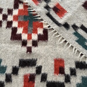 Hand Woven Blanket - Vyshyvanka - Hutsul Blanket - Wool Blanket Made in ...