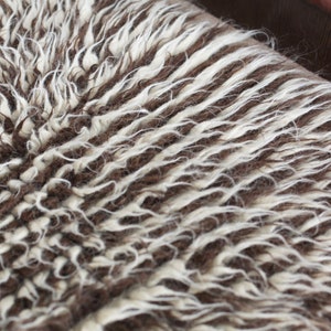 Shaggy Wool Rug, Fluffy Rug, Accent Rug, Hand Woven Rug, Fuzzy Rug ...